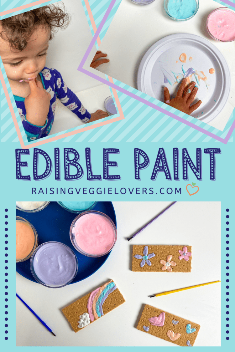 Fun with Edible Paint - Raising Veggie Lovers