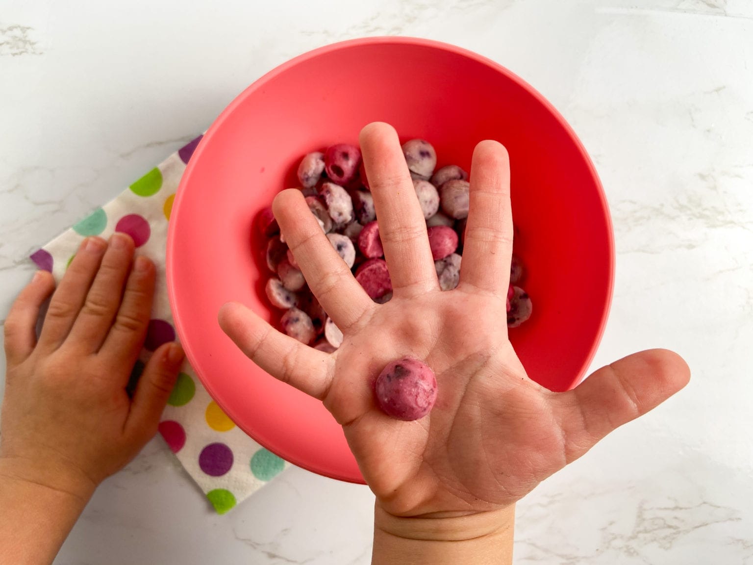 Healthy Toddler Yogurt Bites - Raising Veggie Lovers