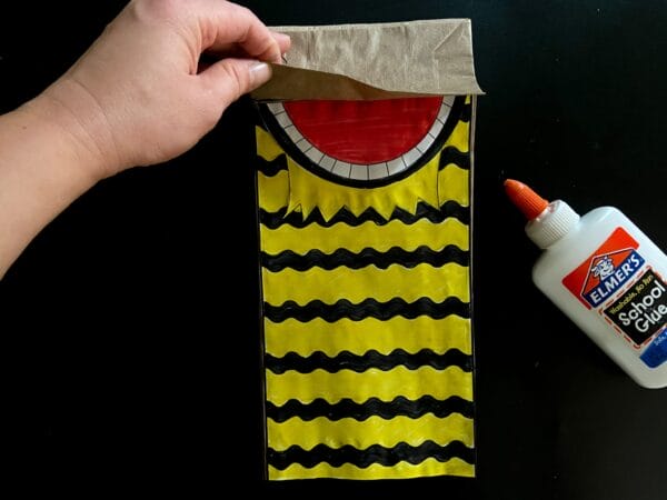 Chinese New Year Lion Puppet with Free Printable - Raising Veggie Lovers