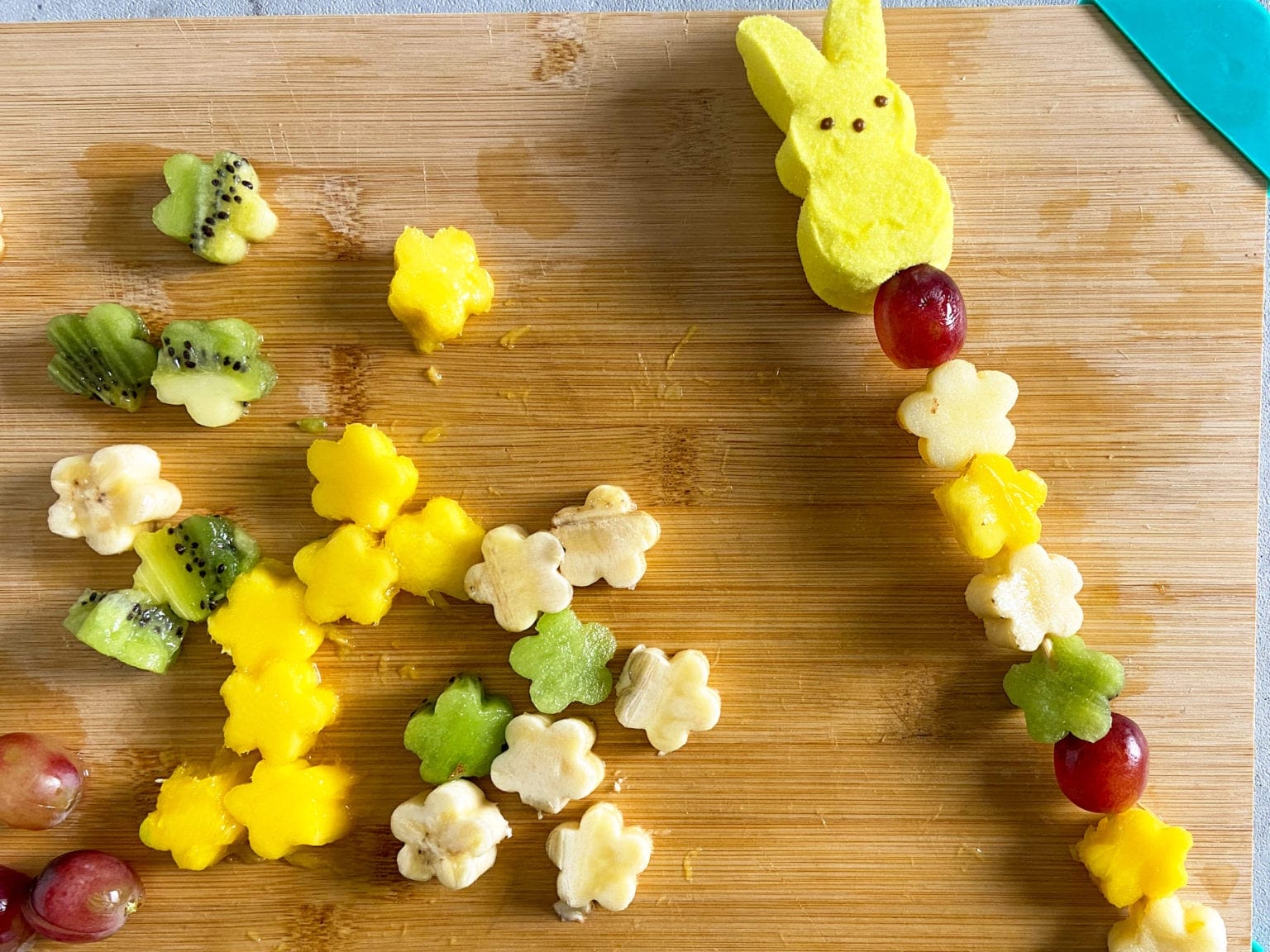 Cute and Easy Easter Fruit Skewers for Kids - Raising Veggie Lovers