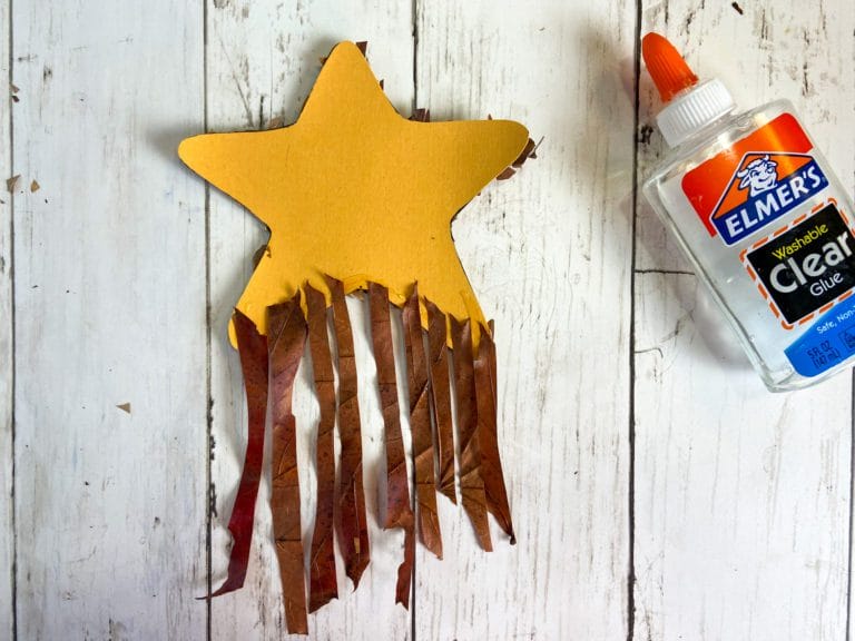 Fall Leaves Fairy Wand - Easy Kids Craft - Raising Veggie Lovers
