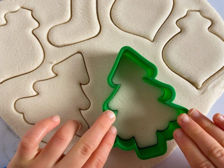 How to Make Salt Dough Christmas Ornaments - Raising Veggie Lovers