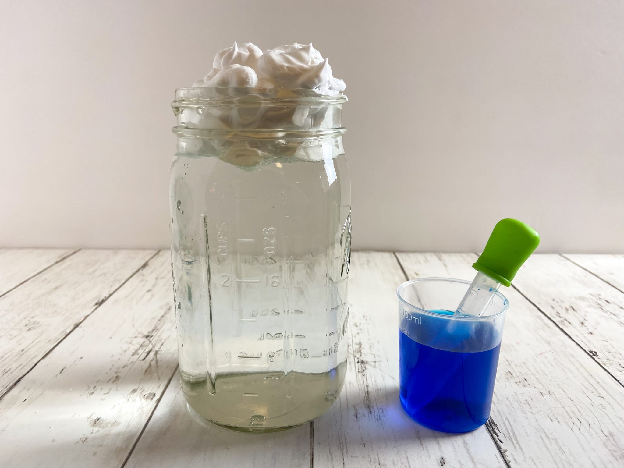 Rain Cloud In A Jar: Fun Kids Science Experiment - Raising Veggie Lovers