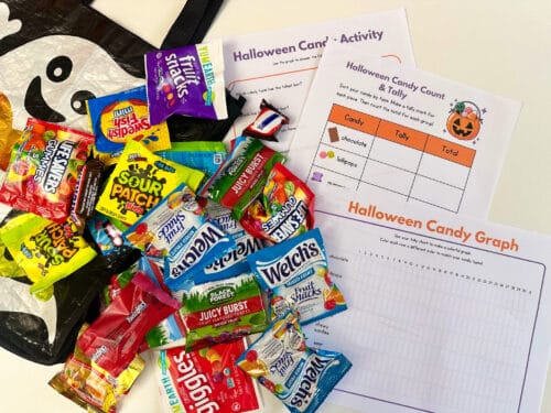 Sweet Learning: Halloween Candy Math with Free Printables - Raising ...